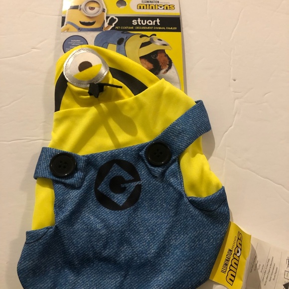 minions | Small Pets | Small Animal Minion Stuart Costume | Poshmark